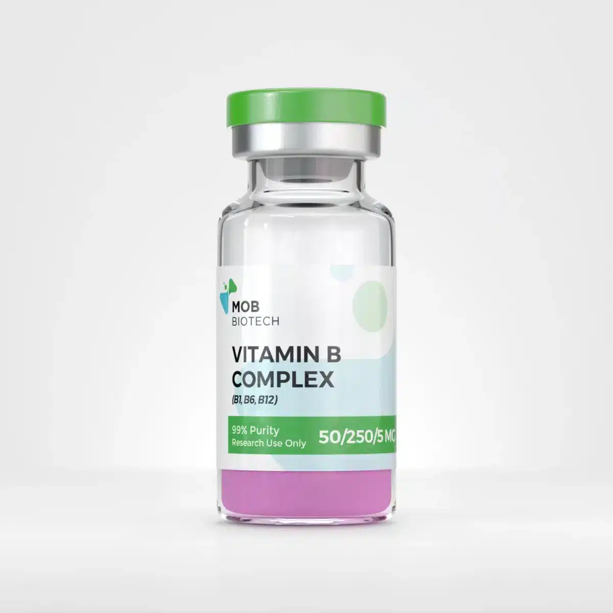 Vitamin B Complex – B1 50MG / B6 250MG / B12 5MG - MOB Biotech